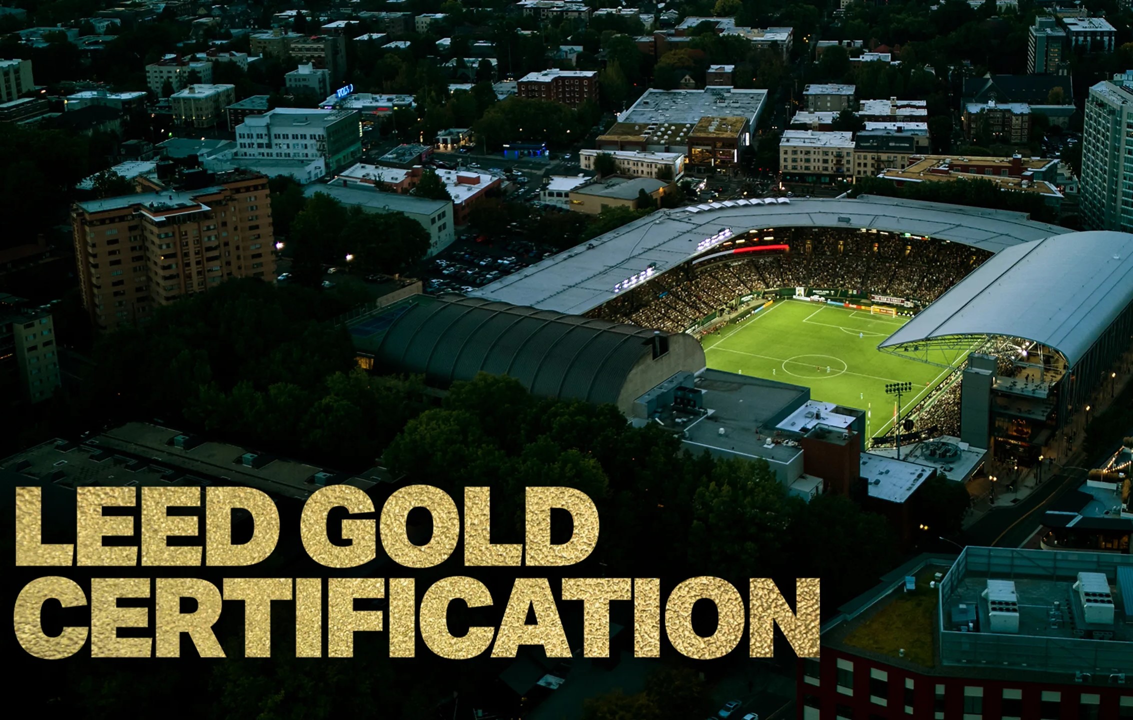 Goal! Portland Timbers Stadium Scores Green Building Certification ...