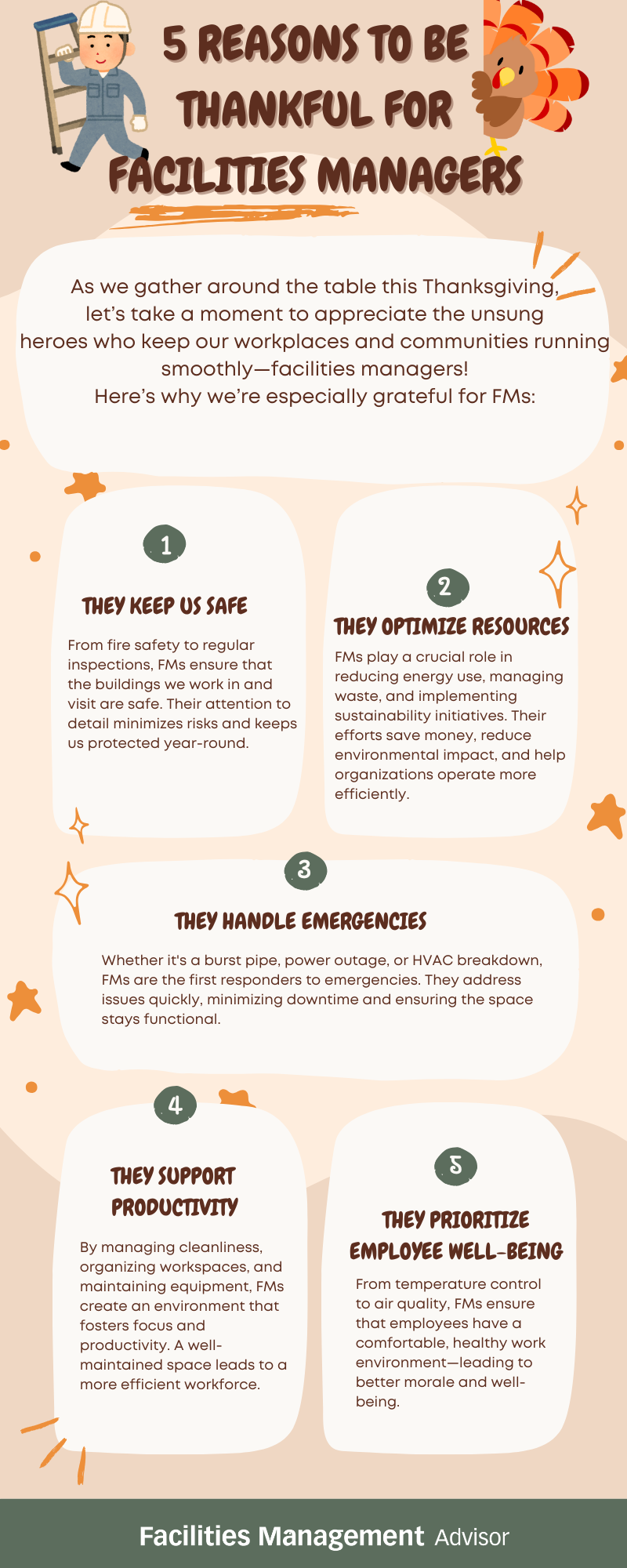 Infographic: 5 Reasons to Be Thankful for Facilities Managers ...
